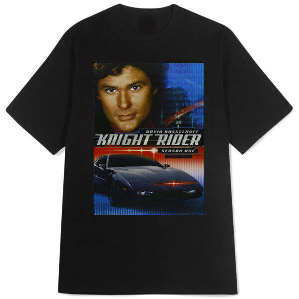 KITT Knight Rider David Hasselhoff Season 1 T-Shirt | Lazada Indonesia