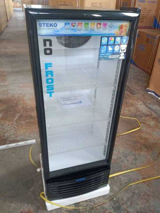 SHOWCASE / LEMARI PENDINGIN MINUMAN 3 RAK STEKO 170 LITER MG180 ...