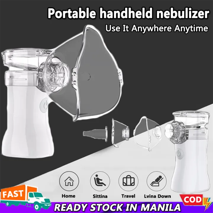 🥇Original Portable Handheld Atomizer Set Rechargeable Medical Nebulizer ...
