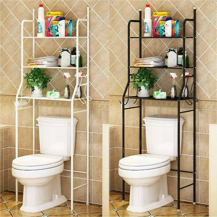 Smart Organizer Bathroom Over Toilet Storage Rack | Lazada PH