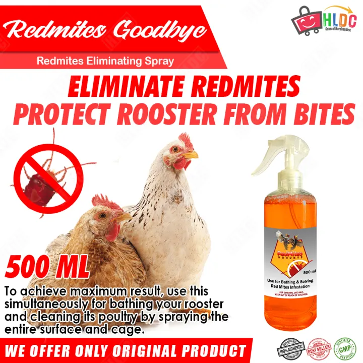 Redmites Goodbye Spray 500ml Natural Redmites Killer ( Pamatay Kuto ng ...