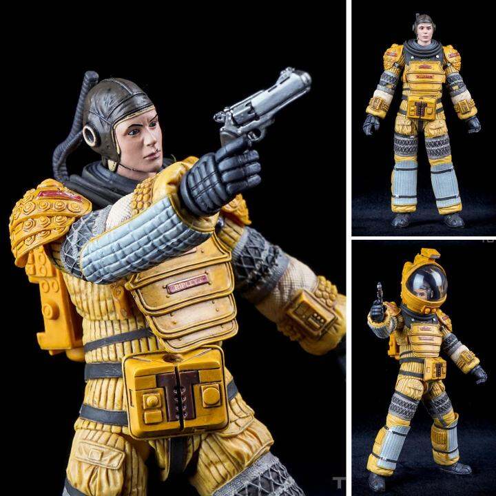 Figma ฟิกม่า Figure Action จากหนังดังเรื่อง NECA Aliens Isolation ...