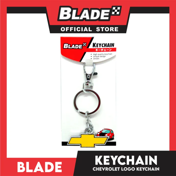 Blade Car Chrome Logo Key Ring Key Chain Stainless Steel with Metal ...