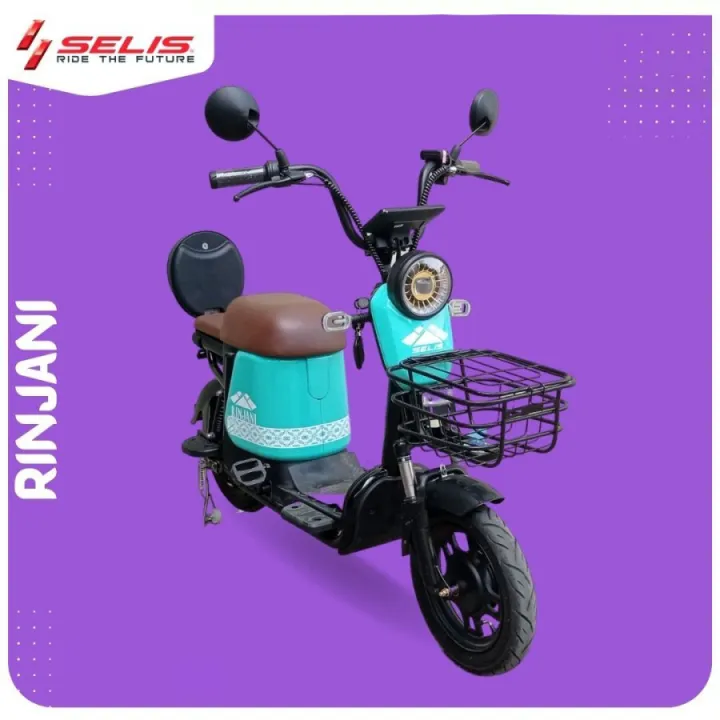 Sepeda Listrik Selis Tipe Rinjani Electric Bike EBike 48 Volt 12 Ah ...