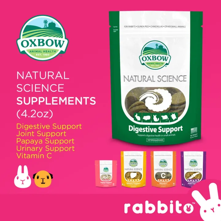 Oxbow Natural Science (Digestive, Joint, Urinary Support, Vitamin C ...