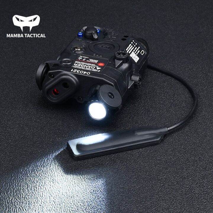 WADSN New PEQ15 AN/PEQ-15 Red Dot Laser+White LED Flashlight+ IR Laser ...
