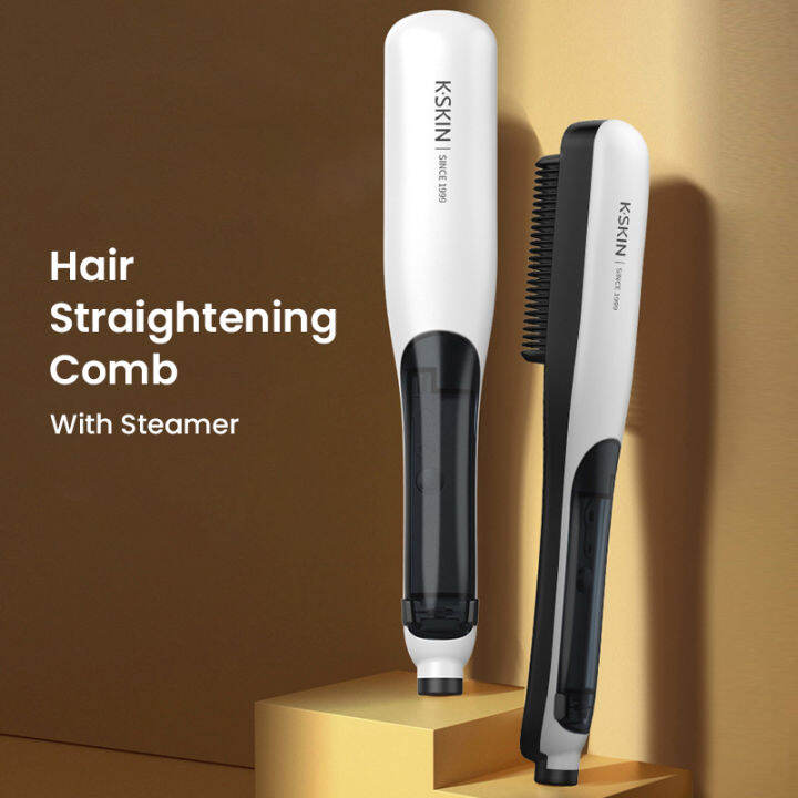 K·SKIN KD880 hair straightening comb with steamer | Lazada