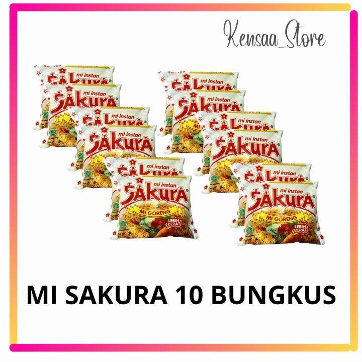 Sakura MiGoreng 10 Bungkus Mi Sakura Goreng Mie Instan | Lazada Indonesia