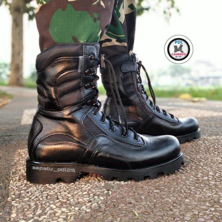 Sepatu PDL TNI terbaru 2021 sepatu pdl kulit sepatu pdl tni polri ...
