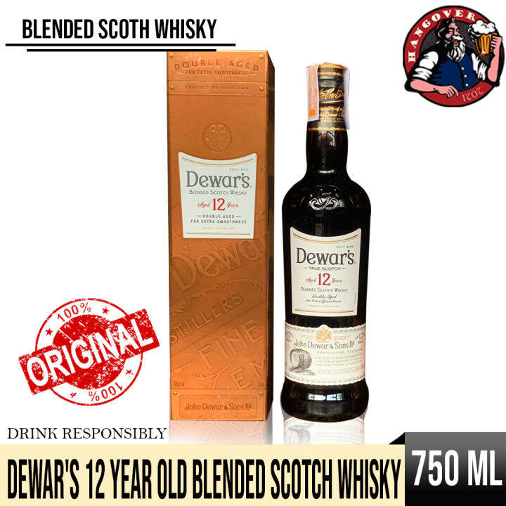 Dewar's 12 Year Old | Blended Scotch Whisky | Lazada PH