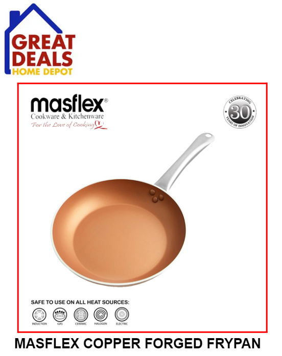 GREAT DEALS MASFLEX COPPER FORGED FRYPAN | Lazada PH