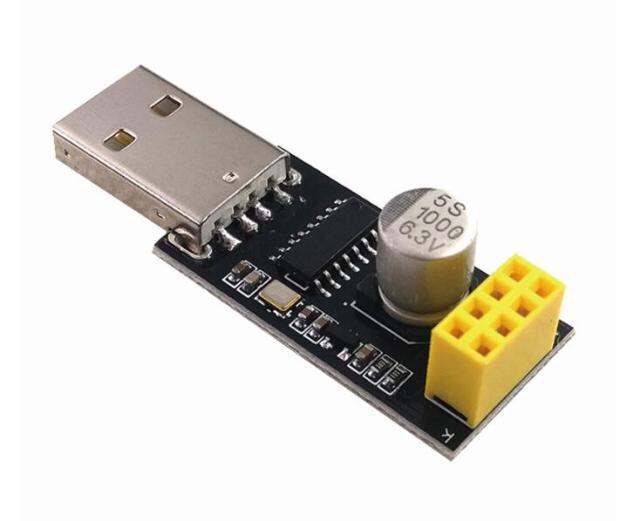 Esp01 Programmer Adapter Uart Gpio0 Esp 01 Adaptater Esp8266 Ch340g Usb To Esp8266 Serial