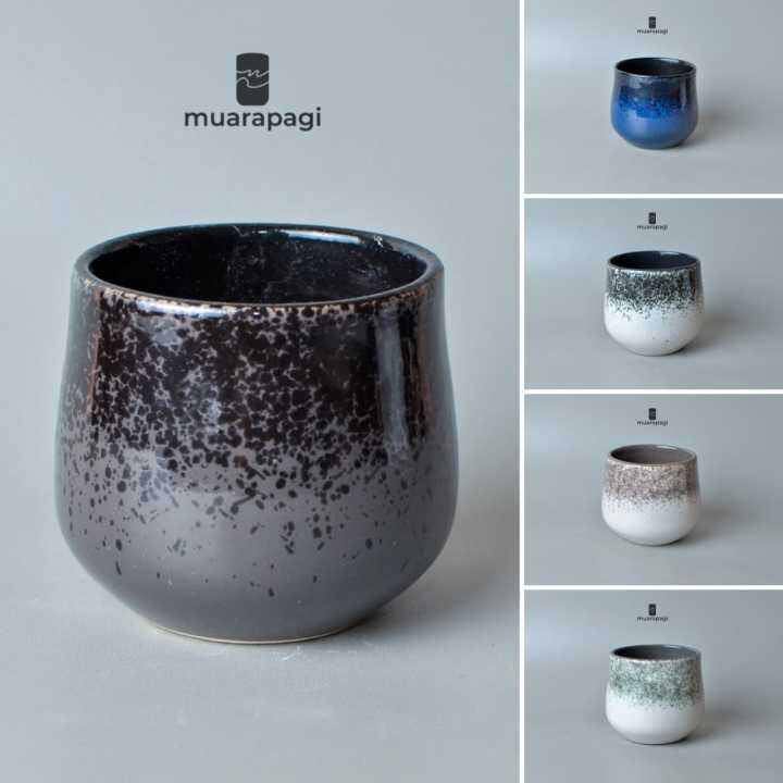 MUARAPAGI Mug Keramik MAJA 240ml - Gelas Kopi, Cangkir Teh Jepang Ocha ...