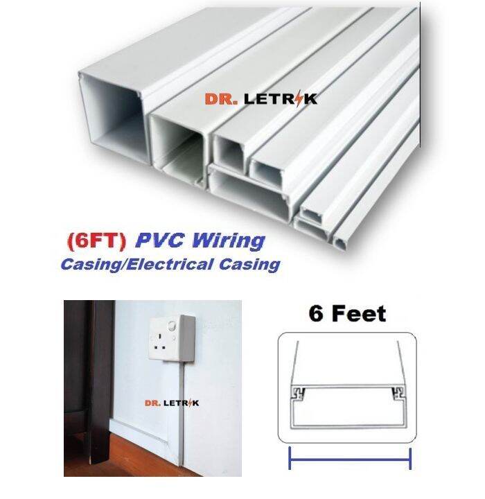 PVC Trunking / Wiring Casing / Electrical Casing/ Trunking Wire ...