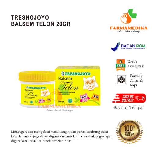 TRESNOJOYO Balsem Telon 20gr | Lazada Indonesia