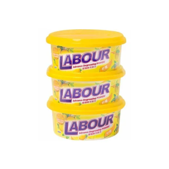 Labour Advance Degreasing Power Dishwashing Soap Lemon 400g 3 tub ...