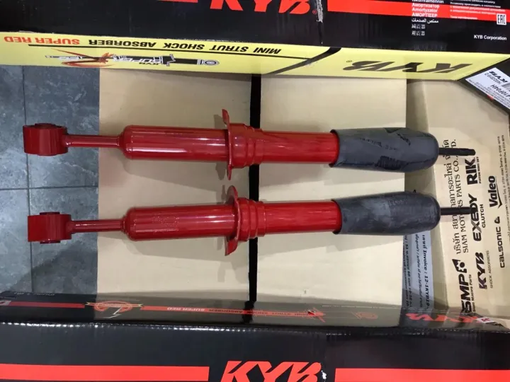 KYB Super red โช้คอัพคู่หน้า Toyota Fortuner ปี 2005-2014 [ 1 คู่ ...