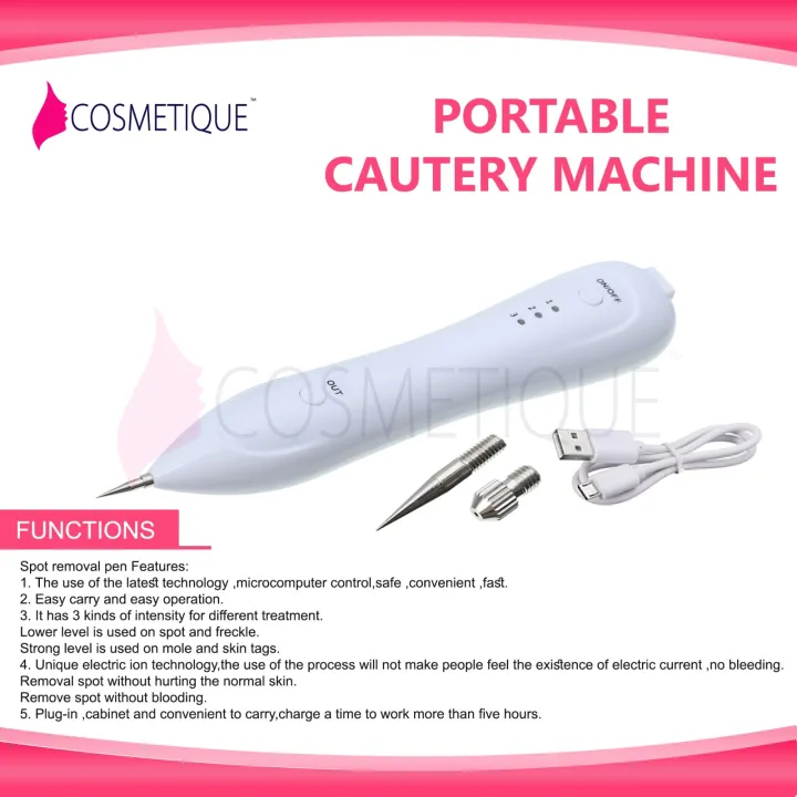 Portable Cautery Machine Clinic Grade Warts Removal Spot Skin Tags ...