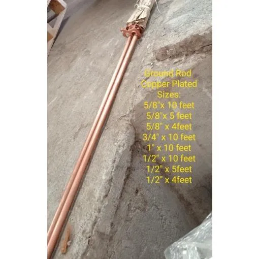 Ground Rod 5ft. copper plated | Lazada PH