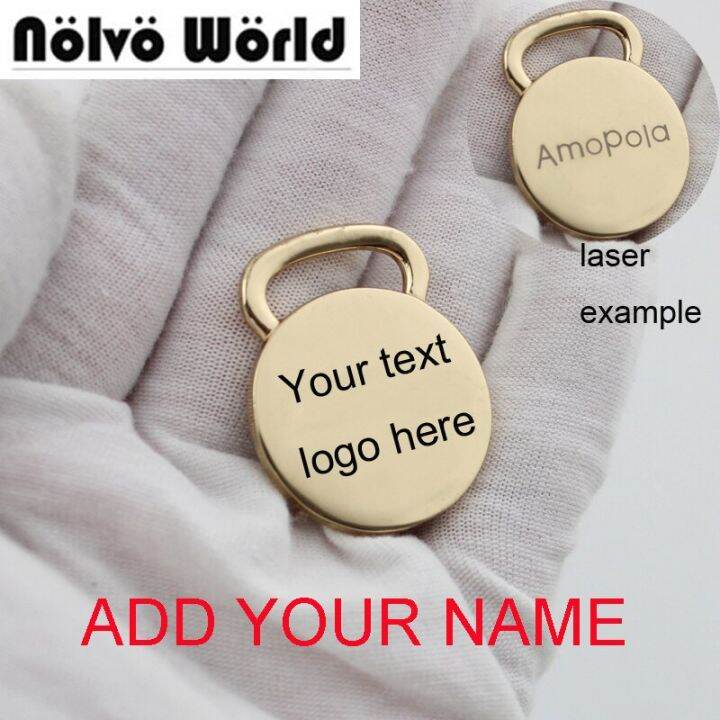 ADD YOUR NAME Personalize Laser Engrave logo label service fee custom ...