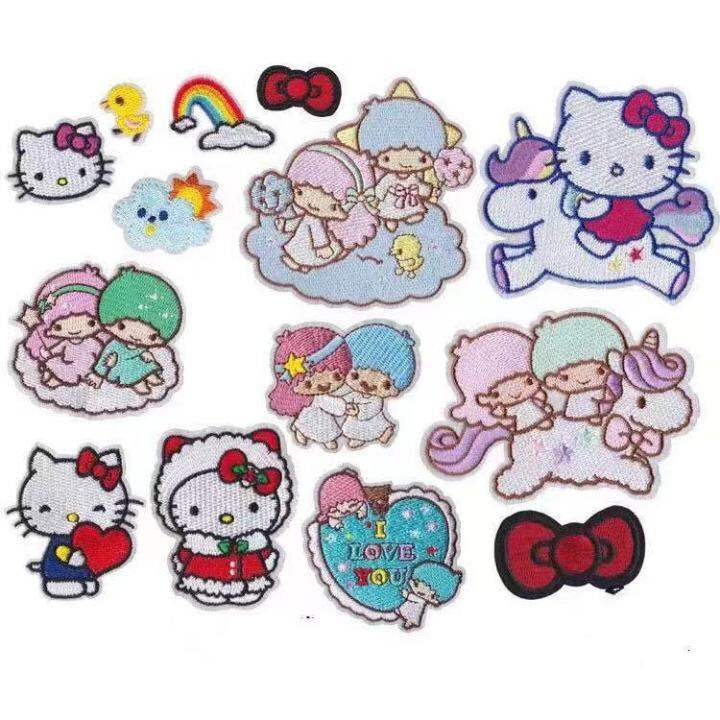 computer embroidery badge patch DIY handmade embroidered cloth patch ...