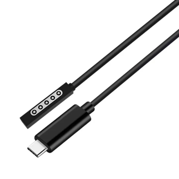 gfu4 พร้อมส่ง สายชาร์จ Surface PD Surface Pro 1 / 2 / Rt Charger 12V 3A Connect to USB-C Cable ...
