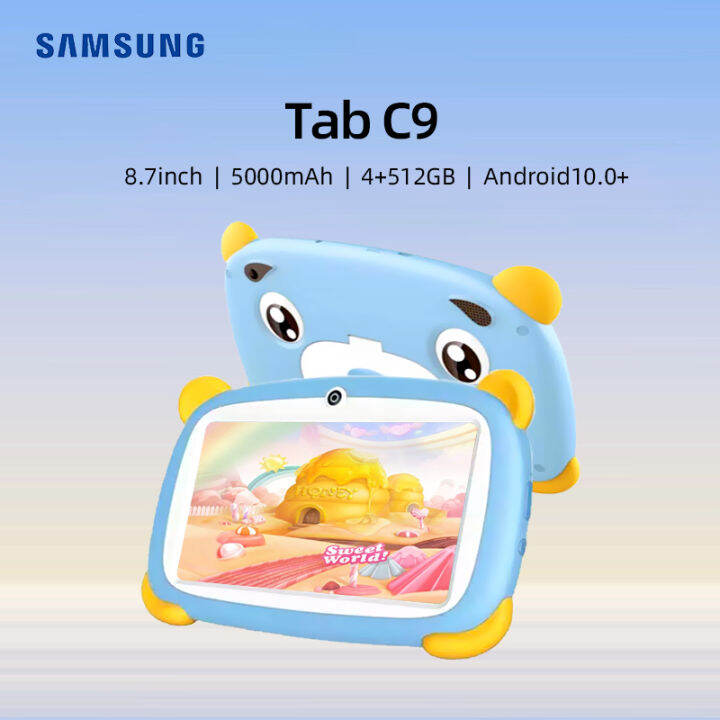 Samsung C9 Tablet Kids Cute Tablet Promo 4+256GB 8 Inch Original Big ...