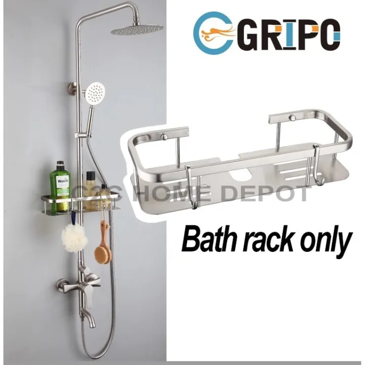 GRIPO sus304 stainless shower set rack | Lazada PH