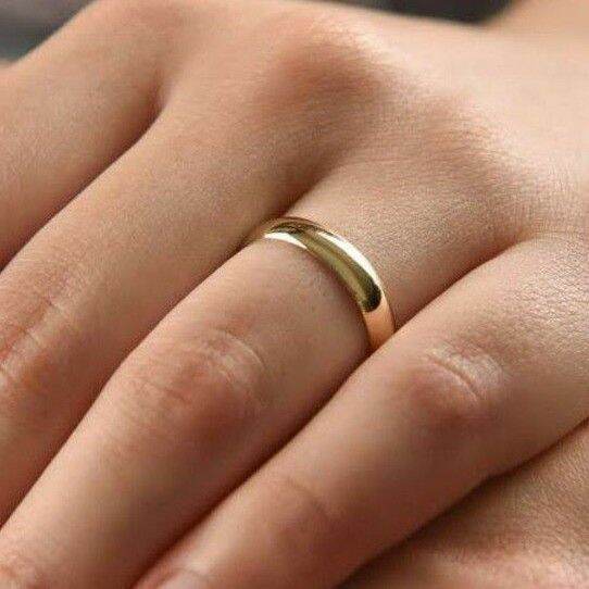simple elegant ring for women 18k gold | Lazada PH