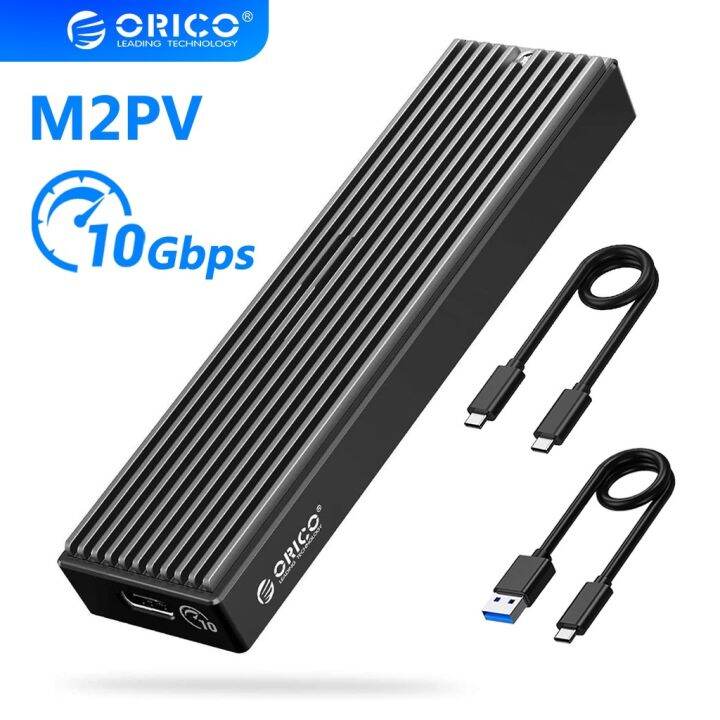 ORICO M.2 NVME Enclosure USB C Gen2 10Gbps PCIe SSD Case M2 SATA NGFF 5Gbps SSD Case Tool Free ...