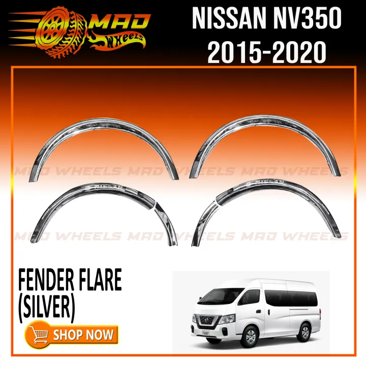 Nissan NV350 2015-2020 Stainless Fender Flare (Silver) | Lazada PH