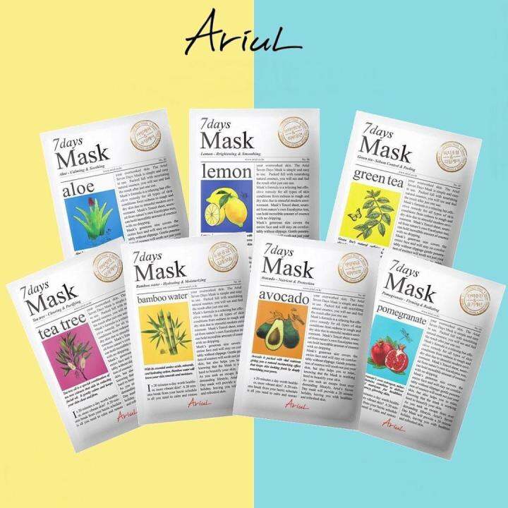 ARIUL 7 Days Mask Sheet 20gr | Lazada Indonesia