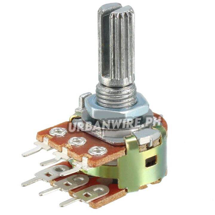 NEW ㍿☒ 6 pins Stereo B50k / B100k Potentiometer/ Volume Control ...