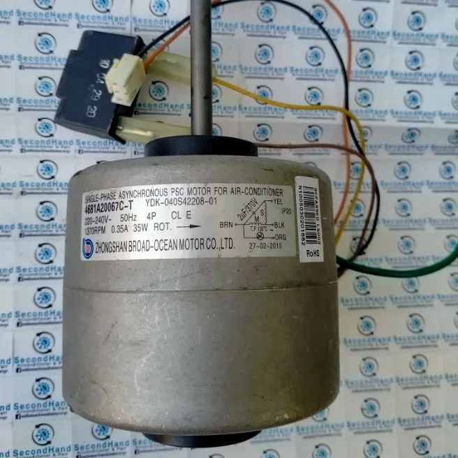 มอเตอร์คอยล์เย็นแอร์ LG/Motor Assembly AC Indoor/Part No:4681A20067M, 4681A20067C,4681A20003D ...