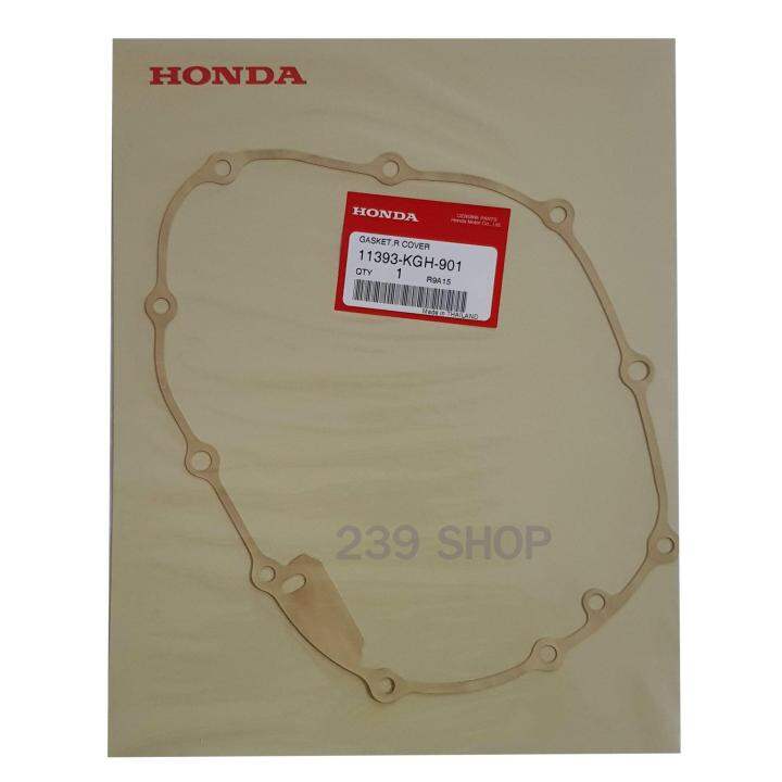 ปะเก็นข้างครัช SONIC 11393-KGH-901 แท้ศูนย์ ปะเก็นฝาครอบเครื่องด้านขวา ...