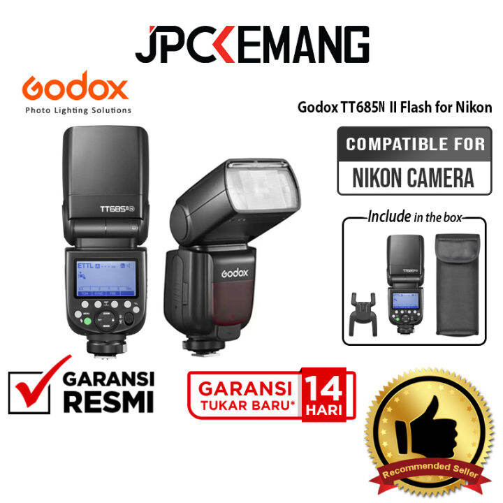 Godox TT685 II Nikon Speedlite Flash TT685II N TT 685 TT685IIN JPC ...