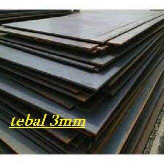 PLAT BESI HITAM POTONG KOTAK tebal 3 mm berbagai ukuran | Lazada Indonesia