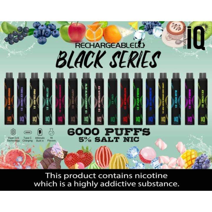 iQ 6000 (Rechargeable Disposable Pod) | Lazada PH
