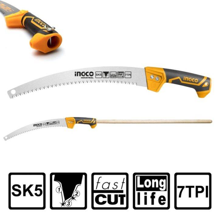 Ingco Curved Pruning Saw 13" 330mm HPS3308 | Lazada PH