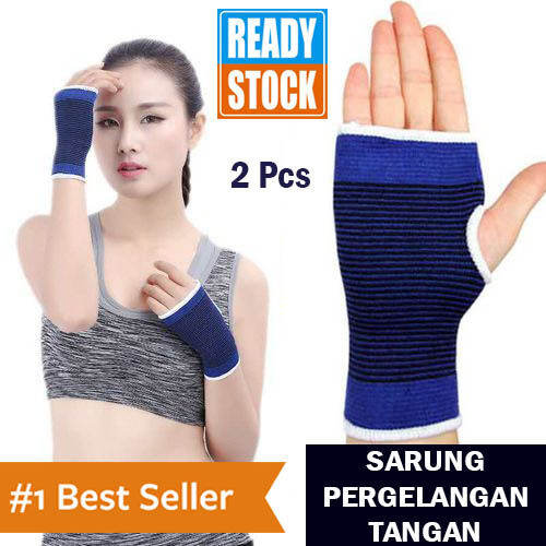 Sarung Tangan Olahraga Sport Pergelangan Tangan Pelindung Tangan ...