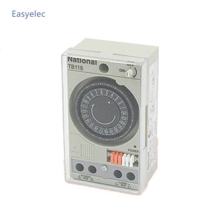 ☃ Mechanical Timer TB118 Industrial Time Switch Timer Controller 24 ...