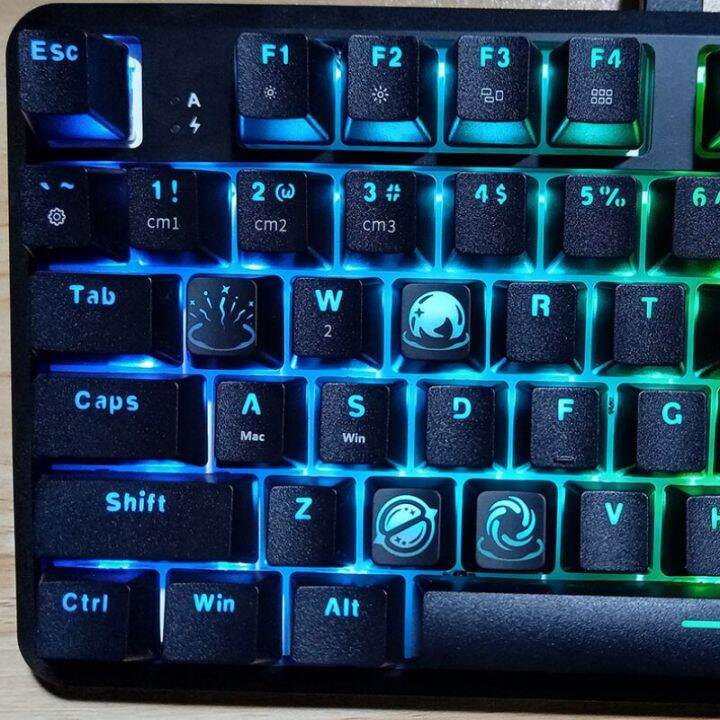 Valorant Keycaps Original Translucent Mechanical Keyboard Skill Cap OEM ...