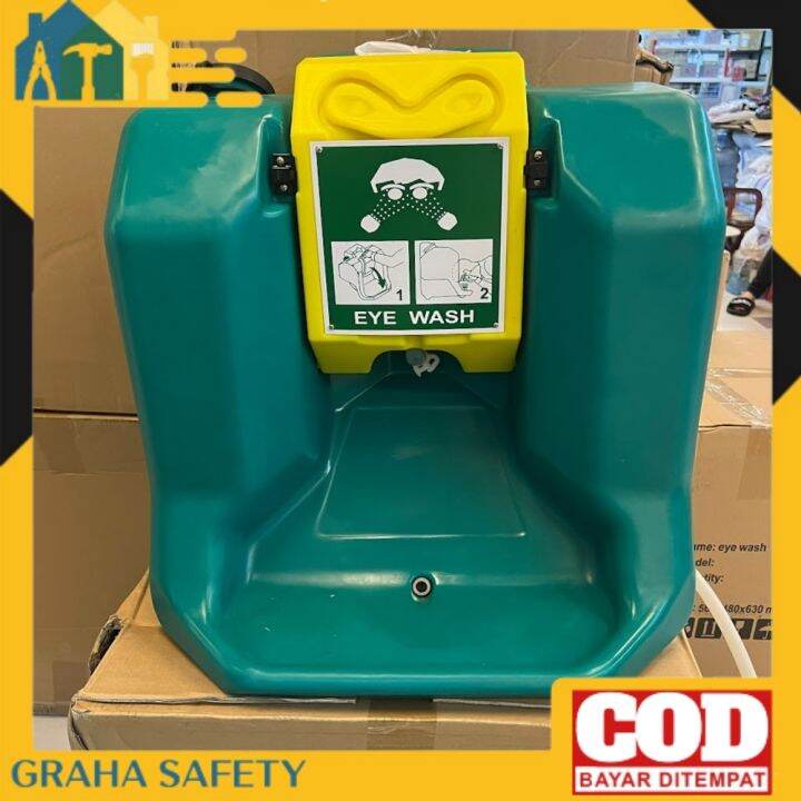 Eyewash Portable 16 Gallon Persamaan Haws 7500 / Alat Cuci Mata Darurat | Lazada Indonesia