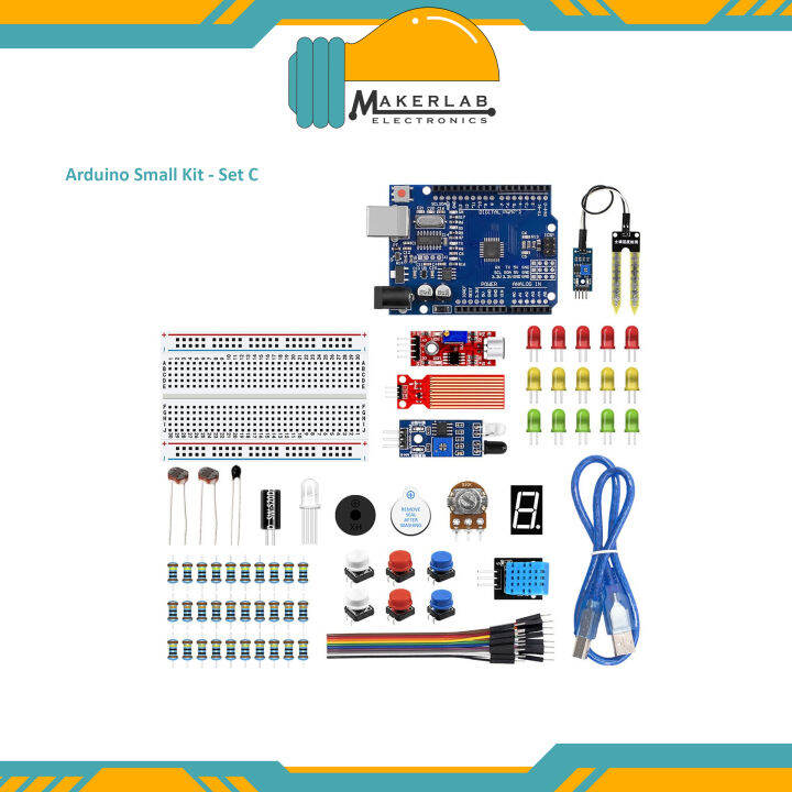 Basic Arduino UNO R3 Learning Starter kit Set C | Lazada PH