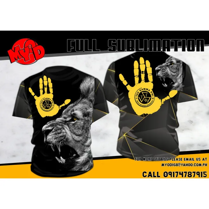 Full Sublimation Shirt Triskelion Design | Lazada PH