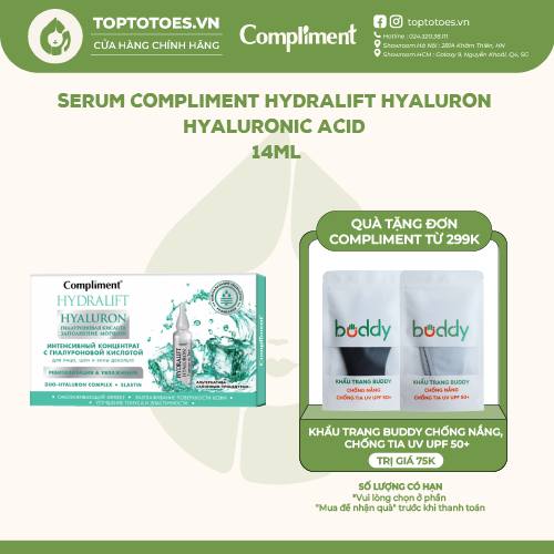 Serum Compliment Hydralift Hyaluron Hyaluronic Acid cấp nước, dưỡng ẩm ...
