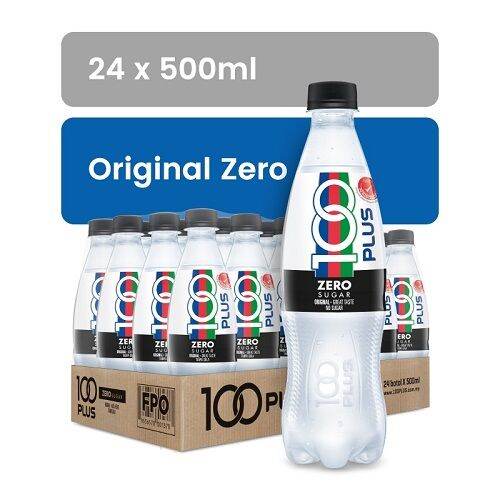 100 PLUS ZERO SUGAR 24X500ML | Lazada