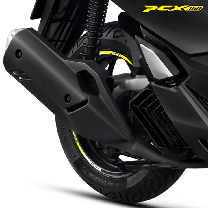 FIT For Honda pcx160 PCX 160 2021 Wheel Stripe LOGO applique Set ...