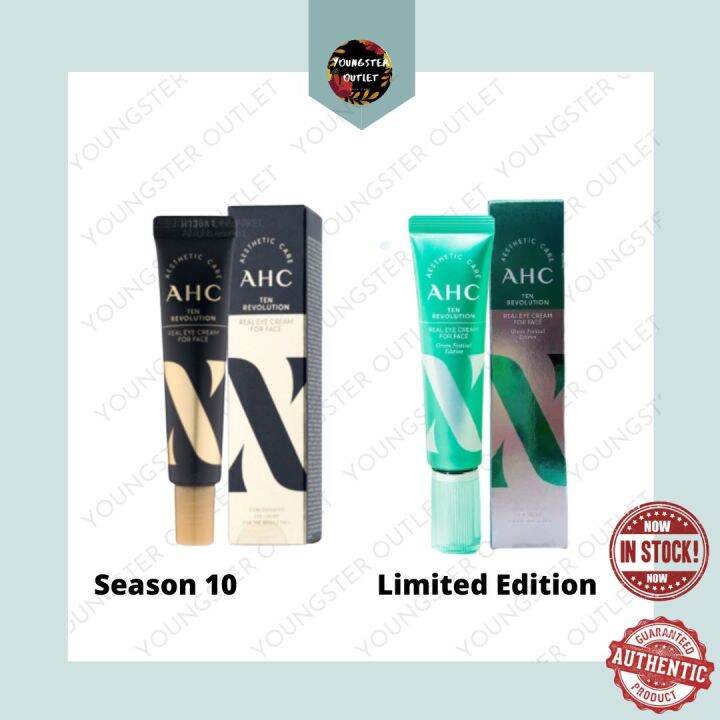 【100% Authentic】 AHC Ten Revolution Real Eye Cream for face Season 10 ...
