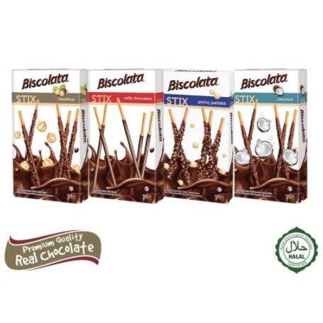 Biscolata Stix Biscuit (Milky Chocolate/ Coconut/ Crispy Rice) | Lazada